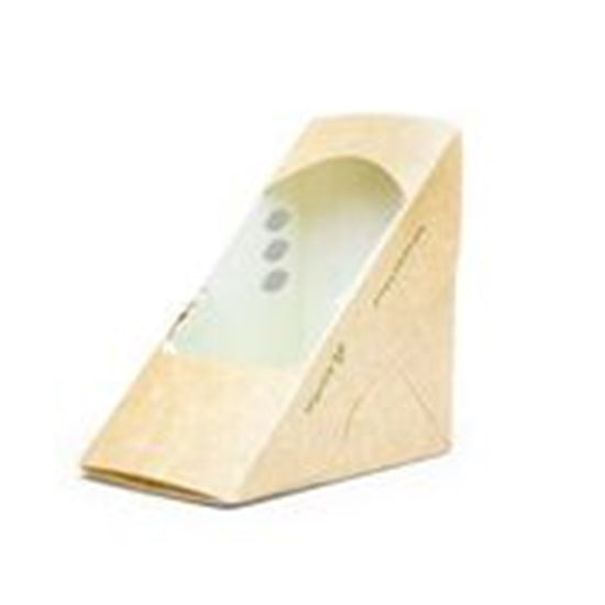 VEGWARE DEEP SANDWICH WEDGE, SIDE CLOSURE X 500 – Coast & Moor Coffee ...