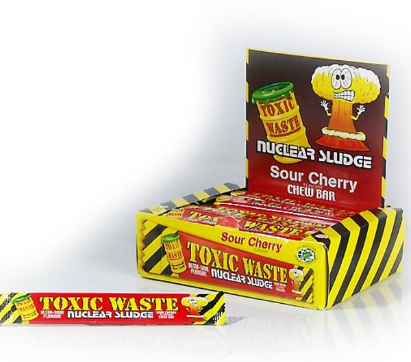 TOXIC WASTE CHERRY NUCLEAR SLUDGE BAR 20g x 50 – Coast & Moor Coffee ...