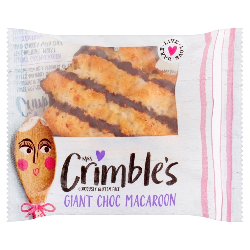 MRS CRIMBLE GLUTEN FREE CHOC MACAROON 70g X 20 – Coast & Moor Coffee ...