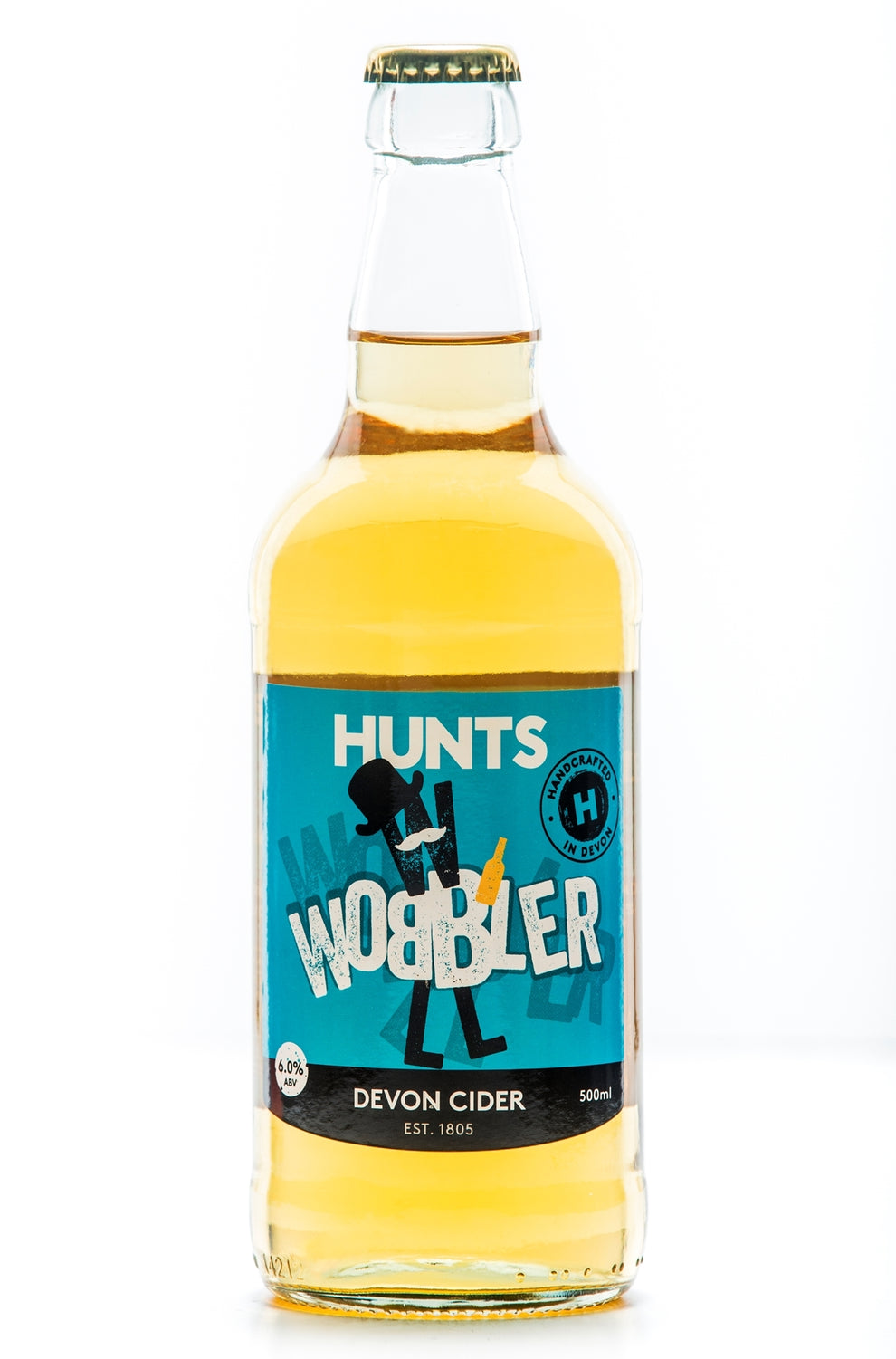 HUNTS CIDER WOBBLER (STILL) 6% 500ML X 12 – Coast & Moor Coffee Collective