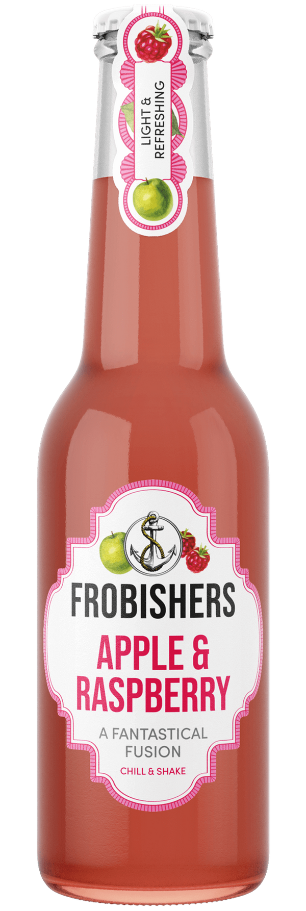FROBISHERS APPLE & RASPBERRY **FUSION** 275ML X 24 – Coast & Moor ...
